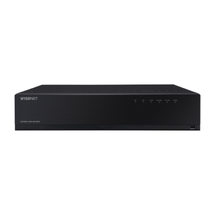 Wisenet WAVE WRN-1610S 2U PoE 16 Channel NVR with 8TB HDD