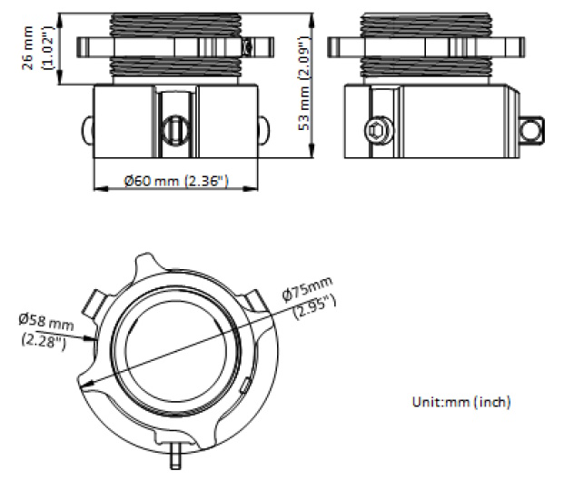 Hikvision DS-1681ZJ-2 Installation Adapter
