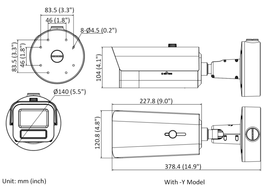 Hikvision iDS-2CD7A47G0-XZHSY 4MP DarkFighterS DeepinView Motorised ...