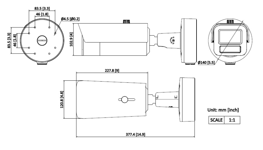 Hikvision iDS-2CD7A46G2/V-XZHSY 4MP DeepinViewX Moto Varifocal Bullet ...